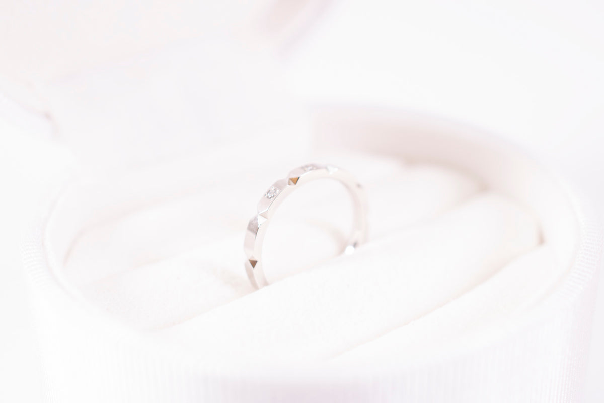 katamu KT-12 折り紙 Pt950 0.04ct – 宝飾 時計 ブライダルのイシガミ